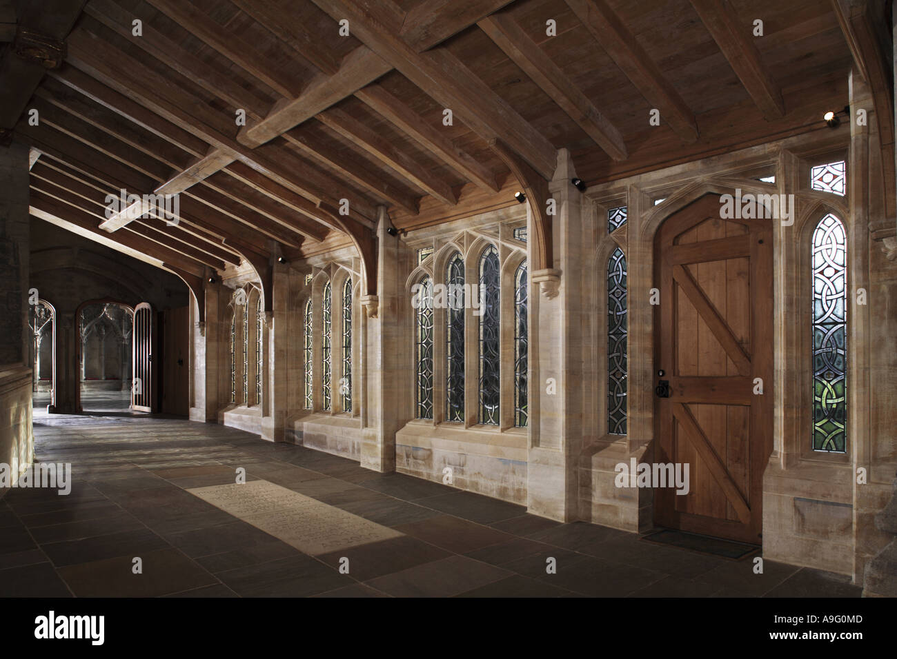 Restored Processional Way completed in 2000 at entrance to Lady Chapel ...
