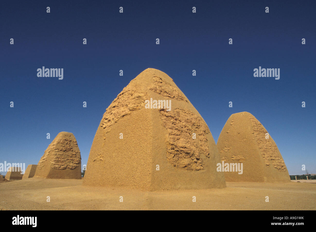 Old gravesites in shape of pyramids hi-res stock photography and images ...