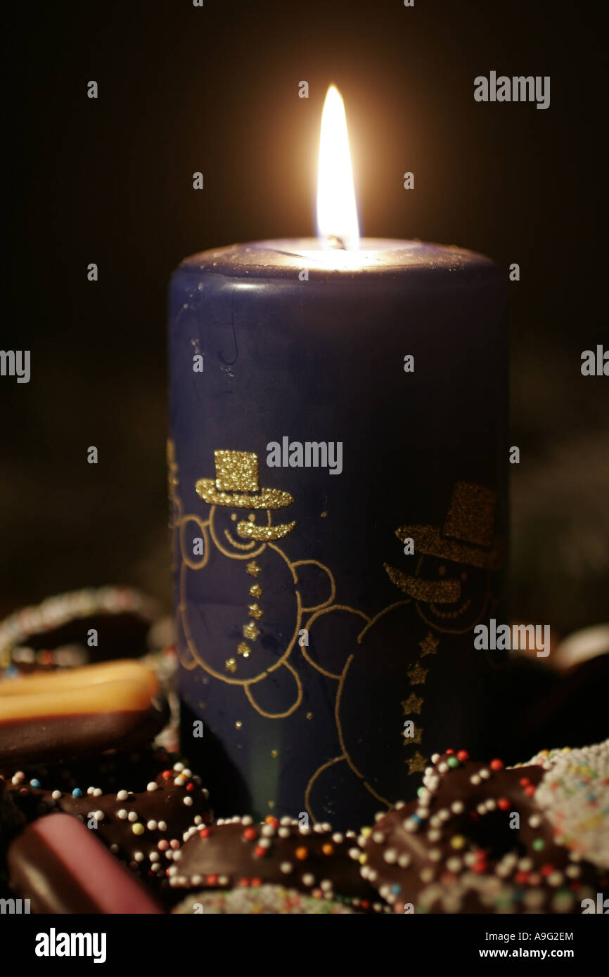 Candle with embellishments hi-res stock photography and images - Alamy
