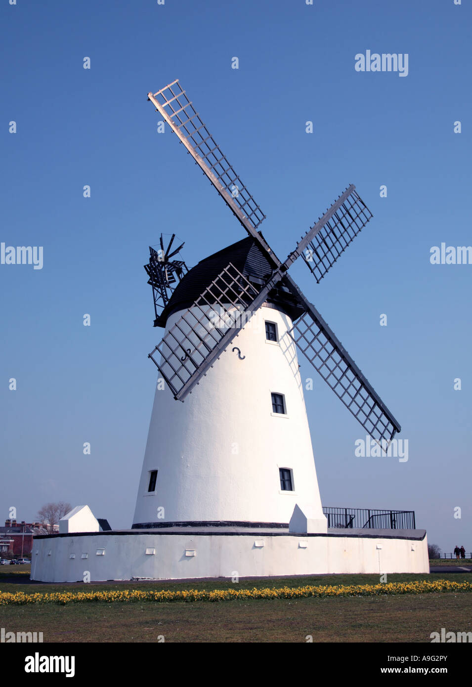 Lytham St Annes Windmill, Lancashire Fylde coast, UK Europe Stock Photo ...
