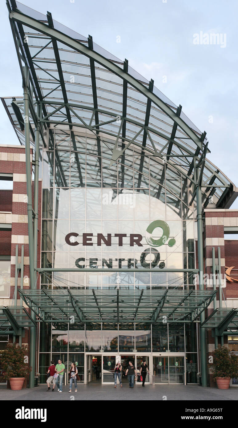 shopping center CentrO, Germany, North Rhine-Westphalia, Ruhr Area ...