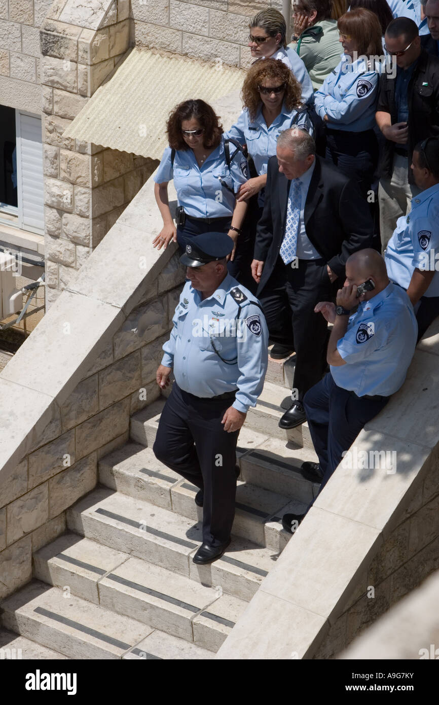 Stock Photo of Israel Police Ceremony Stock Photo - Alamy