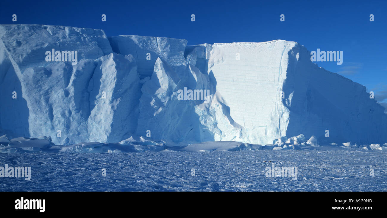 iceberg and fast ice near Atka Bay, Antarctica Stock Photo - Alamy