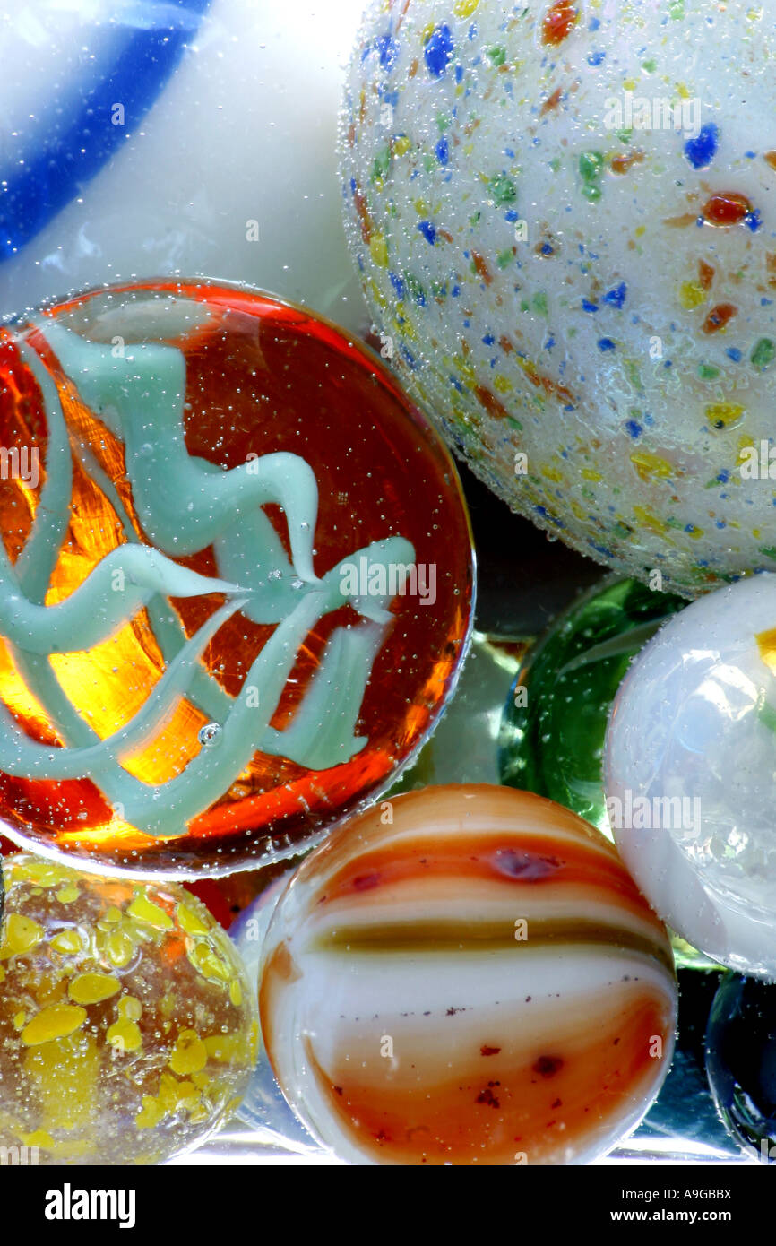 marbles in water Stock Photo - Alamy