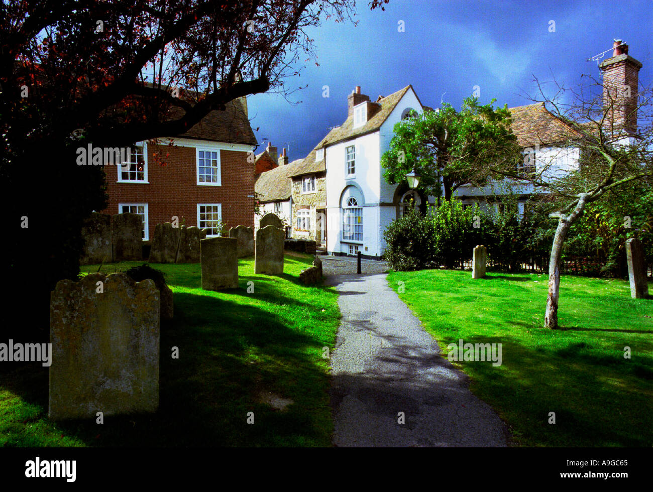 Church Square rye sussex england uk Stock Photo - Alamy