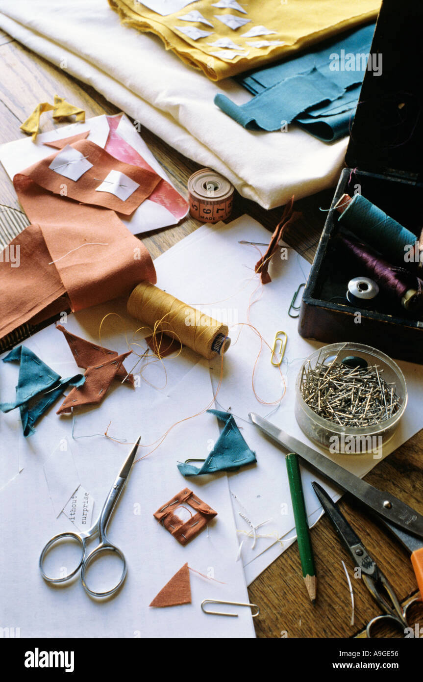 Making triangles squares and diamonds for a piece of patchwork by ...