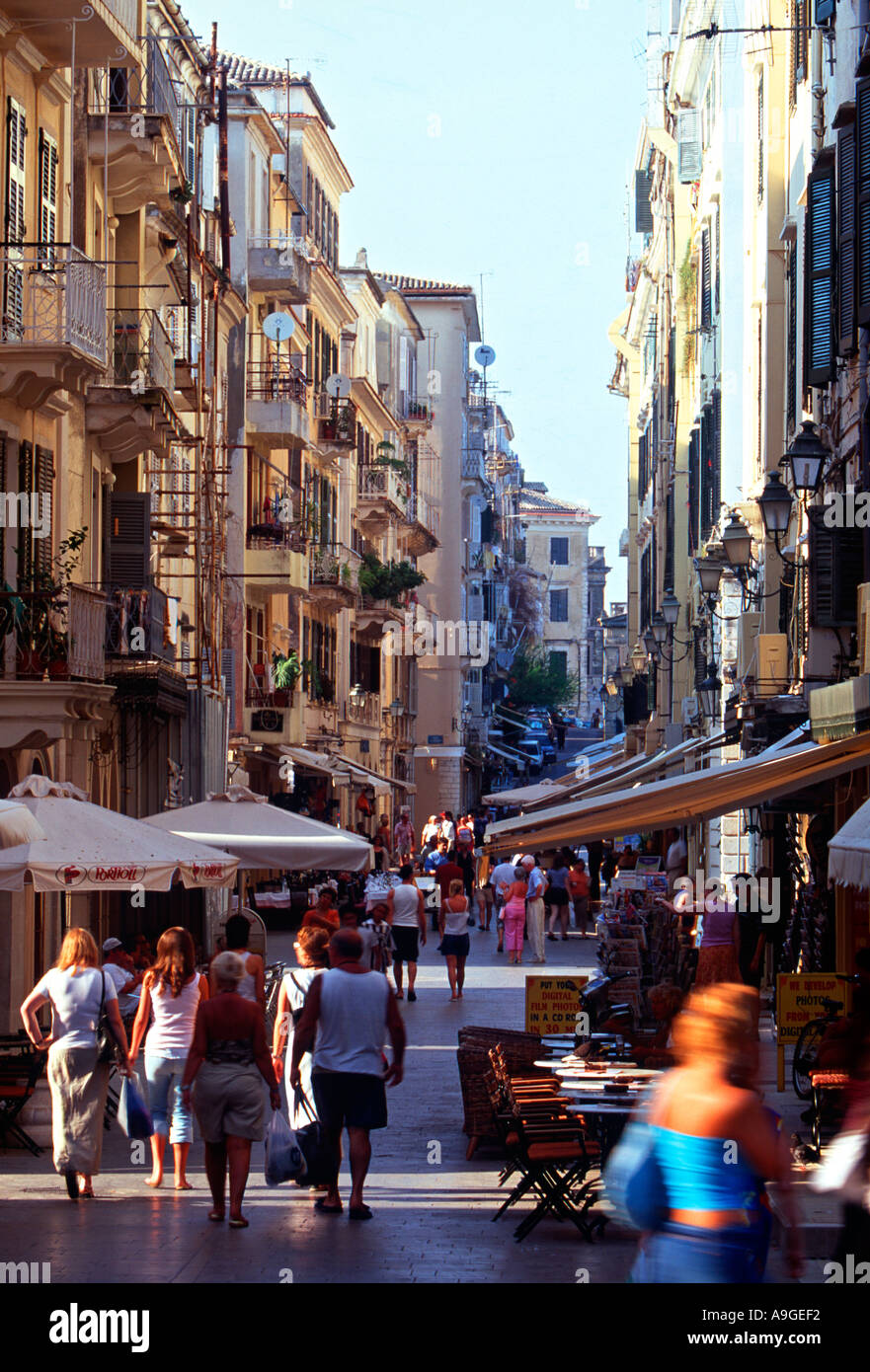 Corfu Town, Corfu, Greece Stock Photo - Alamy