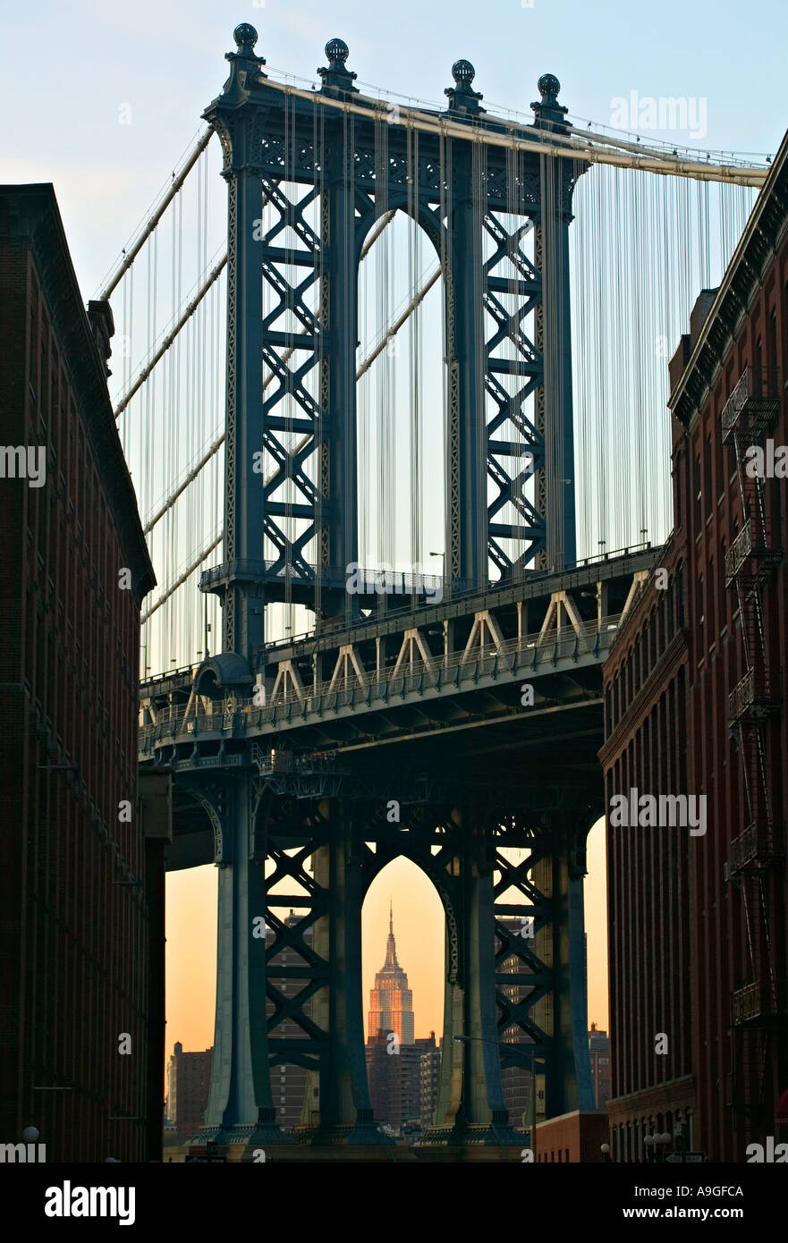 Manhatten Bridge, New York, USA Stock Photo - Alamy