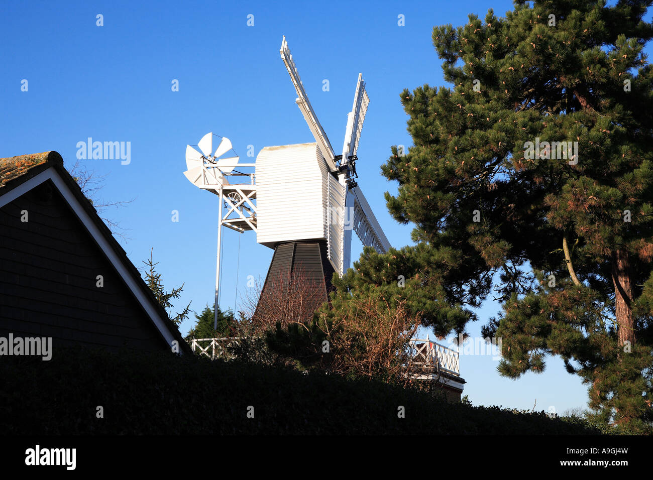 Wimbledon Windmill Museum Wimbledon Common Surrey England Europe Stock ...