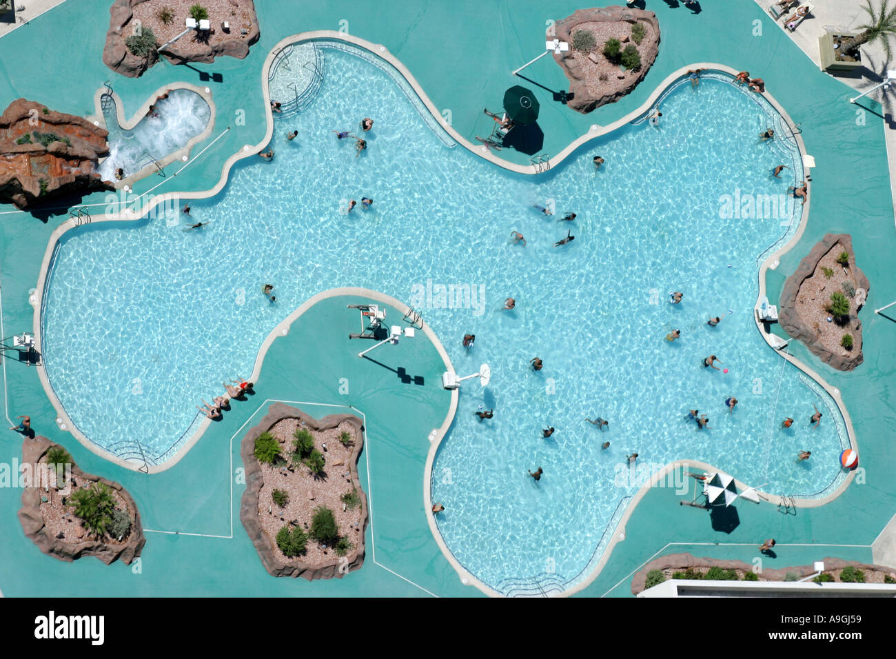 Birds eye view pool hi-res stock photography and images - Alamy