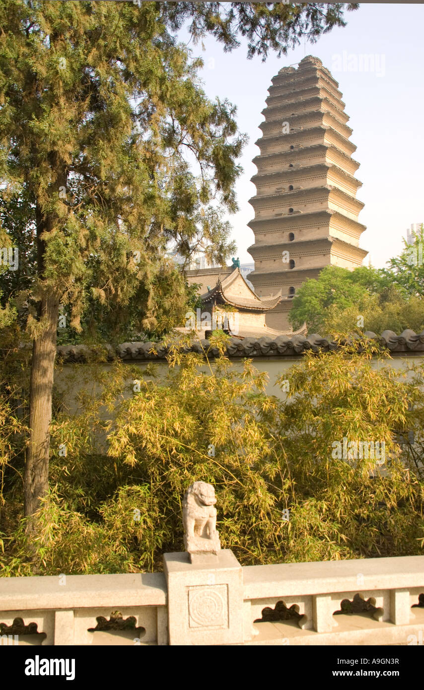 Little goose pagoda hi-res stock photography and images - Alamy