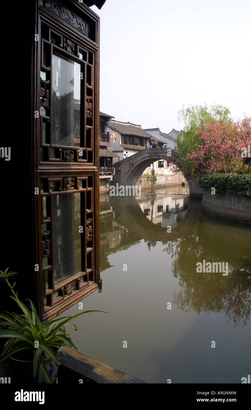 Xitang ancient water town in spring, location for film Mission ...