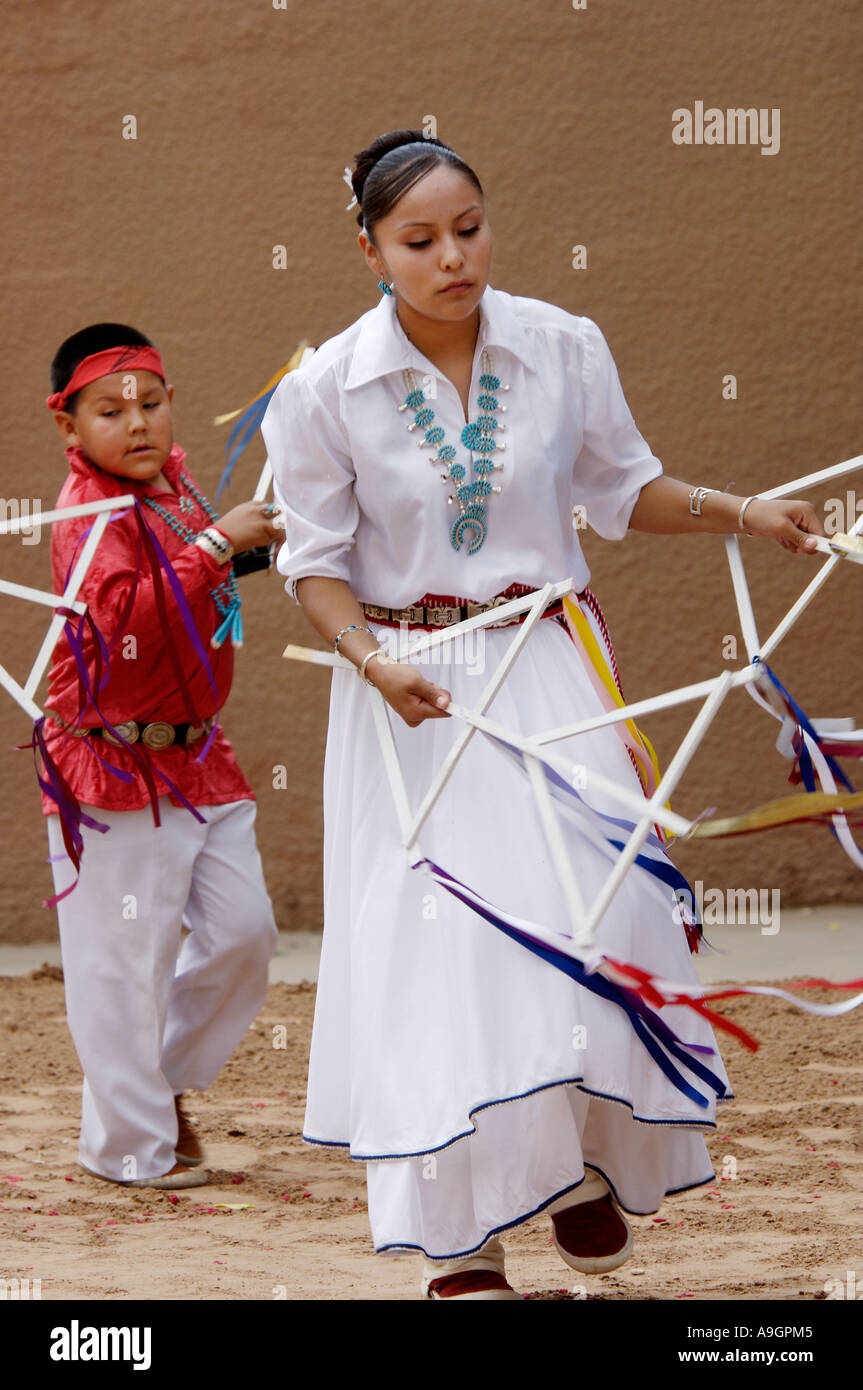 Navajo blue eagle dancers performing hi-res stock photography and ...
