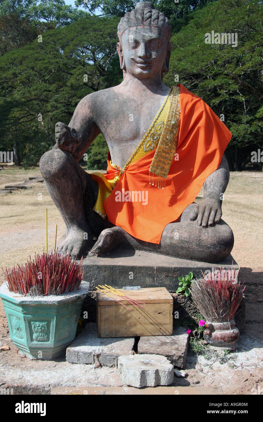 Leper King statue Stock Photo - Alamy