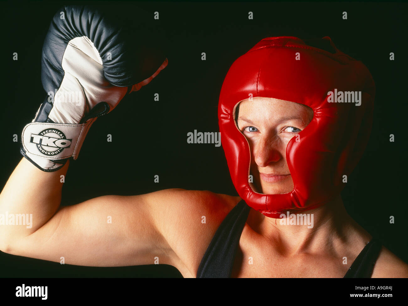 female boxer model released Stock Photo - Alamy