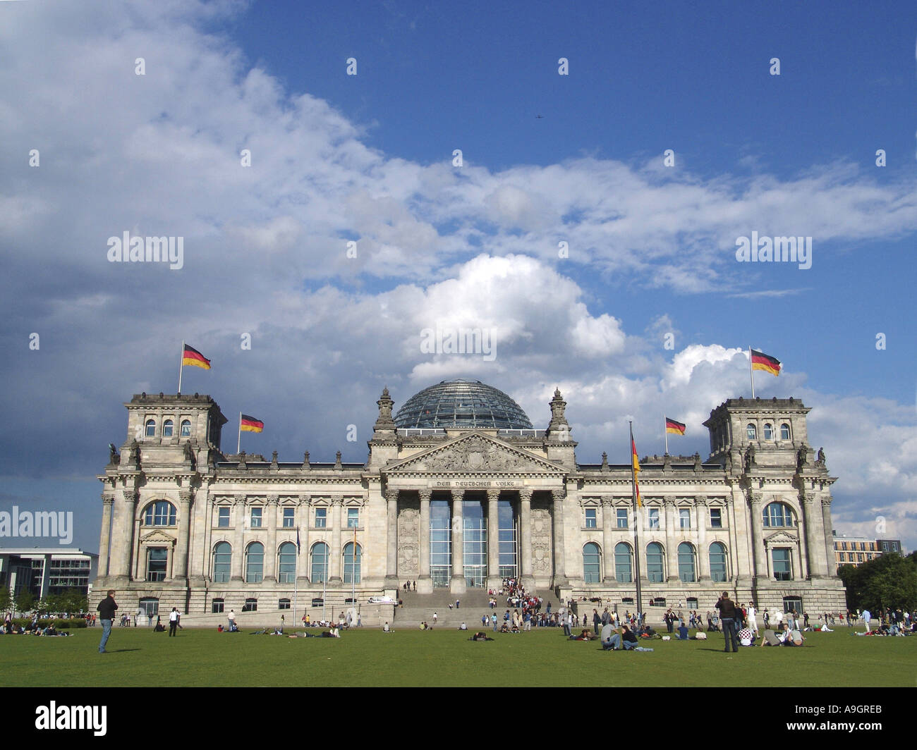 Reichstag building, built from the architect Paul Wallot in 1884-1894 ...
