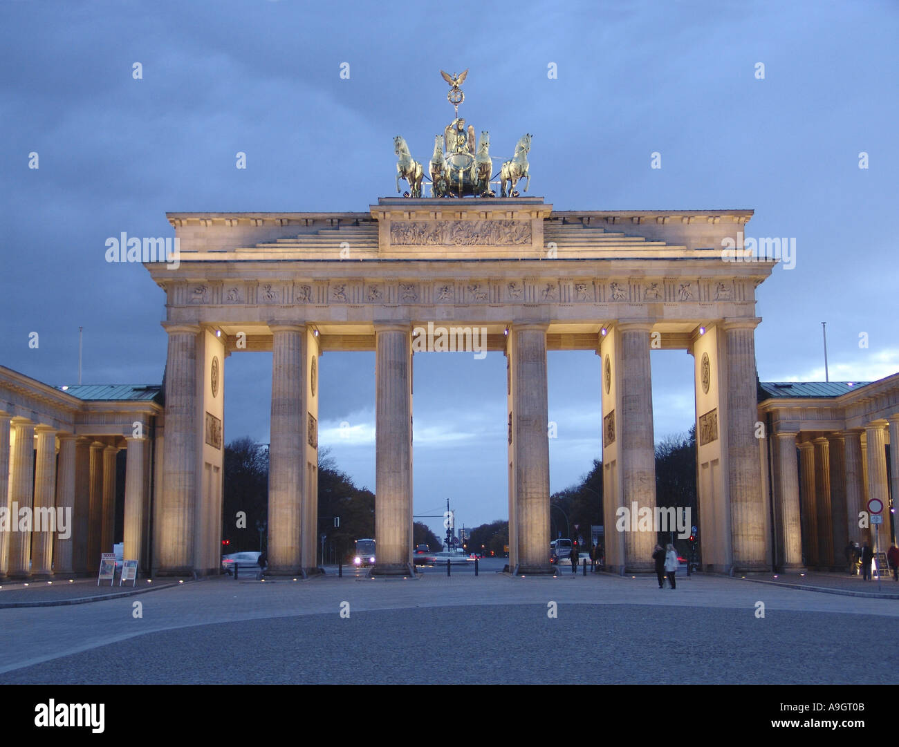 The first important building of the berliner classicism hi-res stock ...
