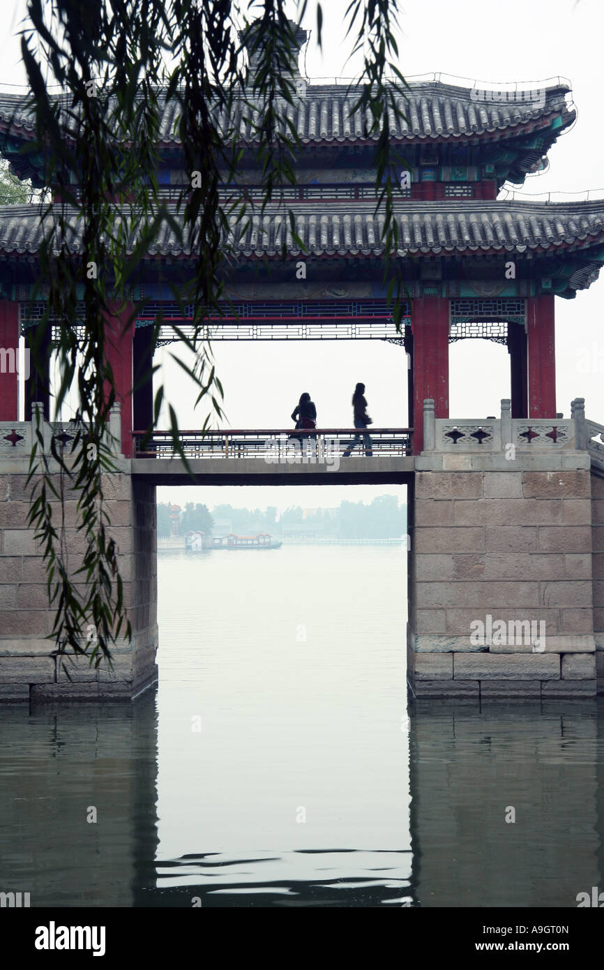Temple Bridge Summer Palace Stock Photo - Alamy