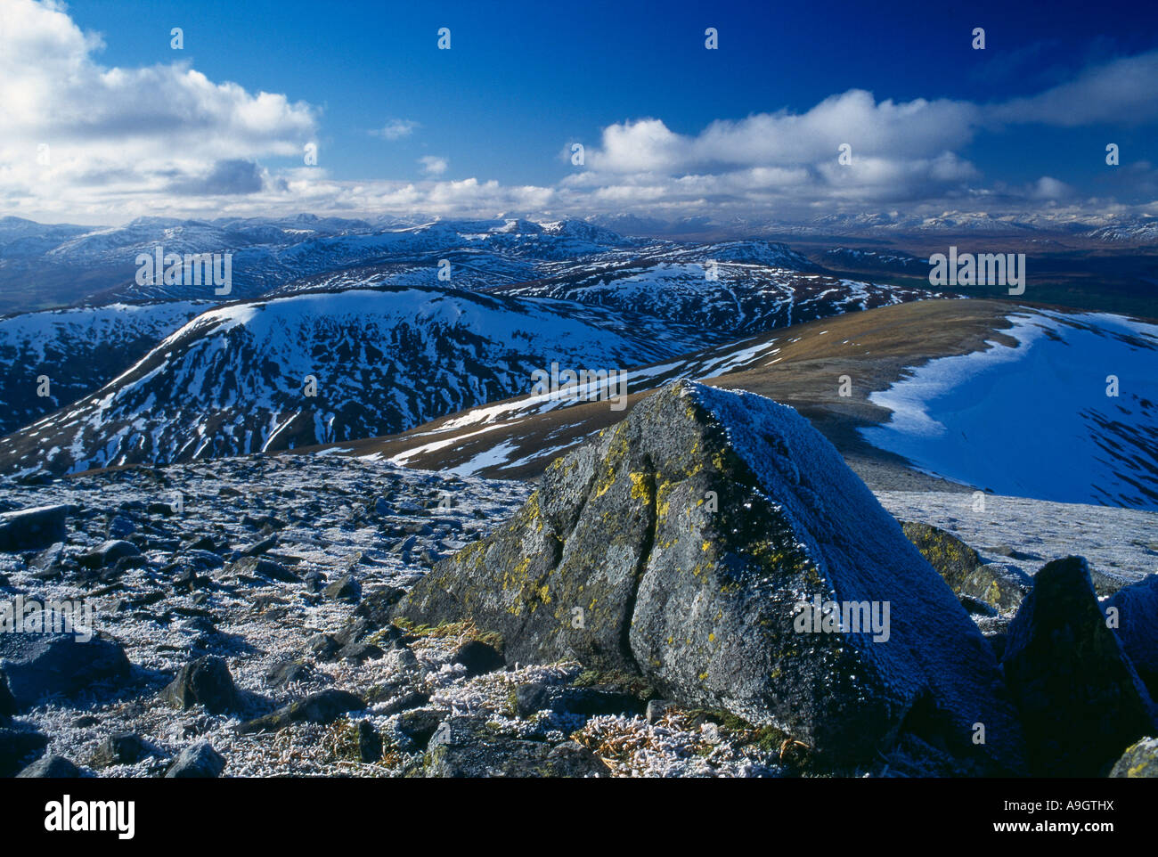 summit of Cairngorm Perthshire Scottish Highlands Scotland UK Stock ...