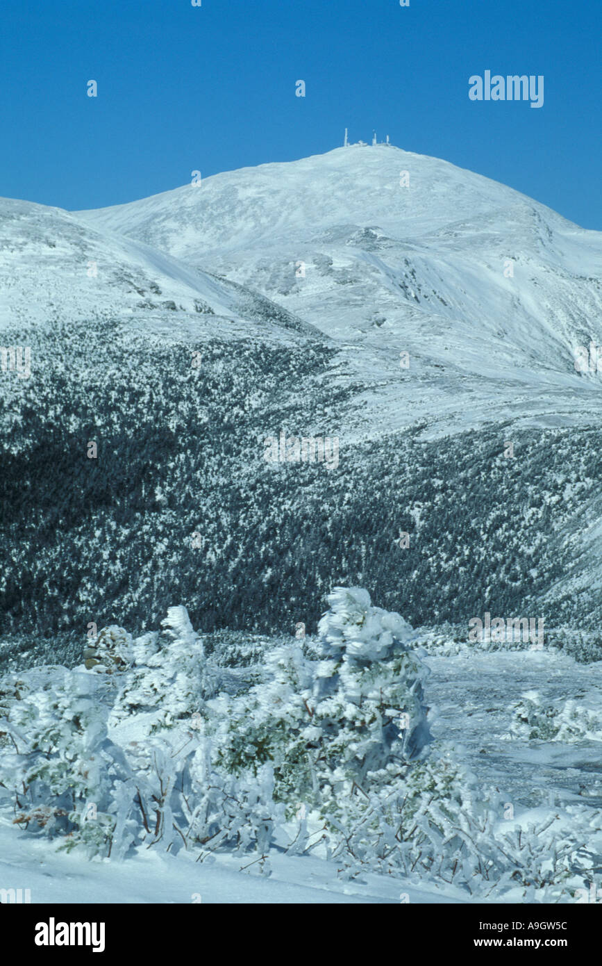 White Mountain National Forest in New Hampshire Mt Washington as seen ...