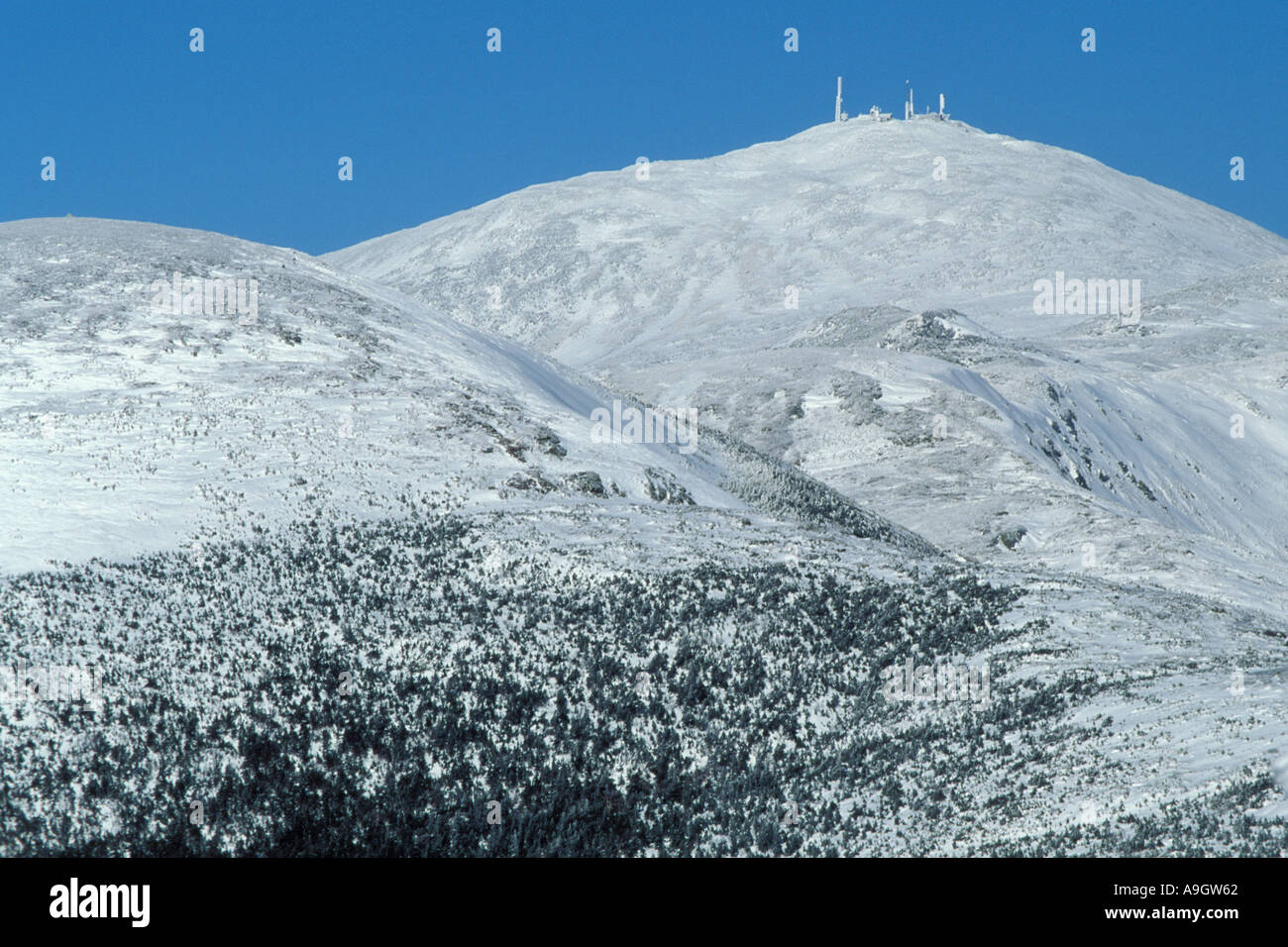 White Mountain National Forest in New Hampshire Mt Washington as seen ...