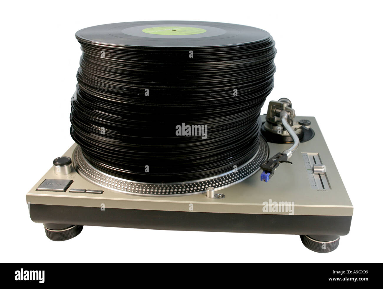 Technics turntable Cut Out Stock Images & Pictures - Alamy