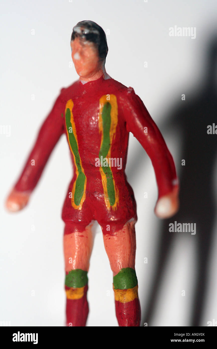 Subbuteo Wales Replica Table Football Players Stock Photo - Alamy