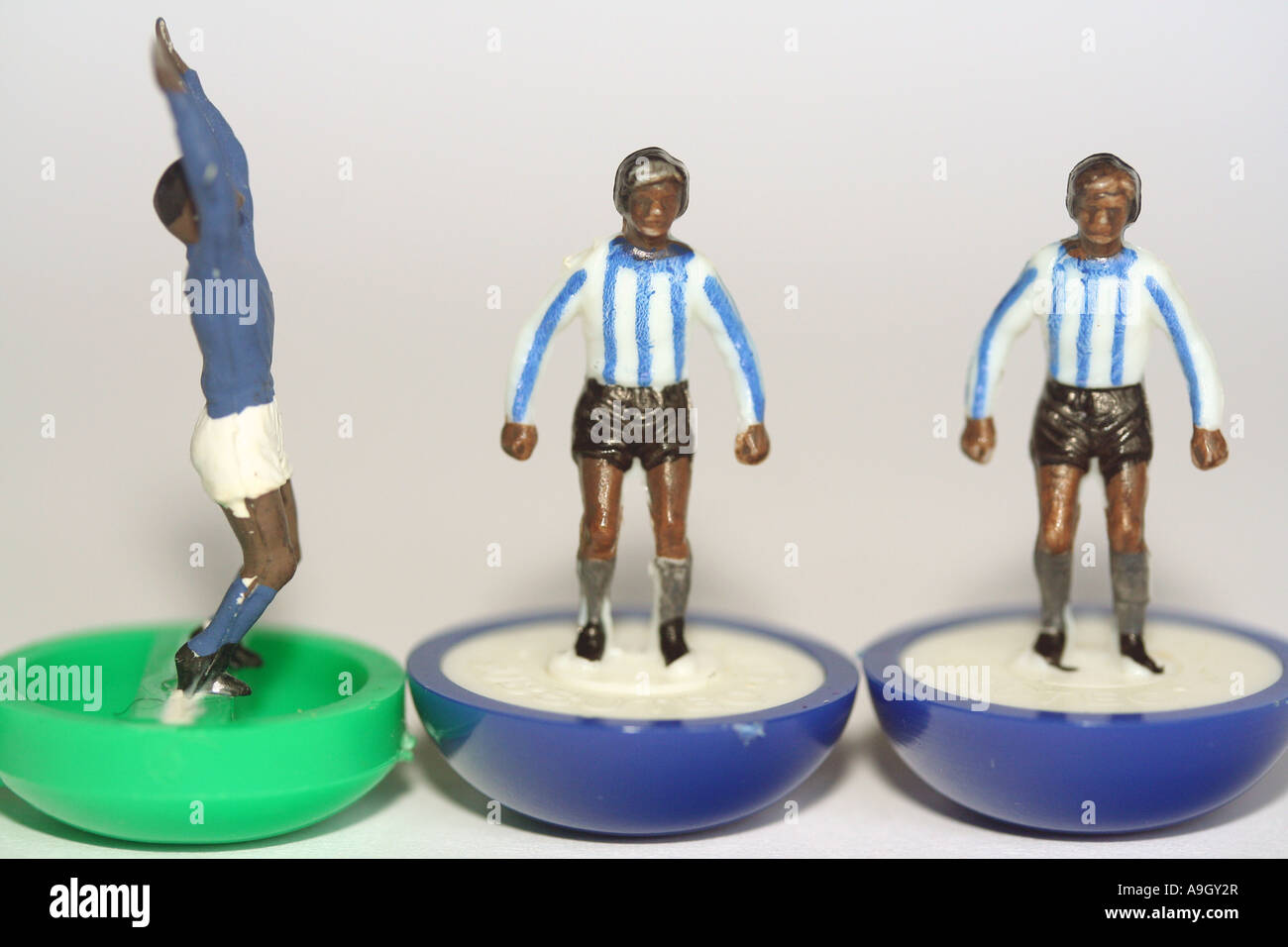 Subbuteo Argentina Replica Table Football Players Stock Photo - Alamy