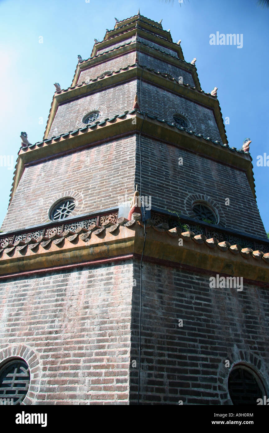 Thien Mu Pagoda Hue Vietnam Stock Photo - Alamy