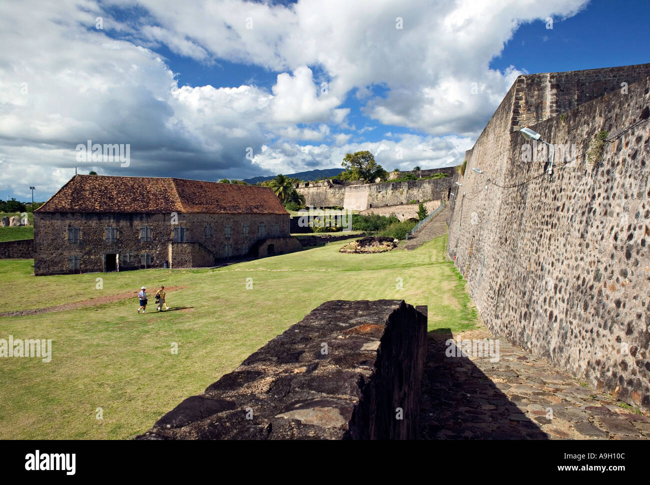 Fort Louis Delgres, Basse Terre town, Basse Terre, Guadeloupe, French ...
