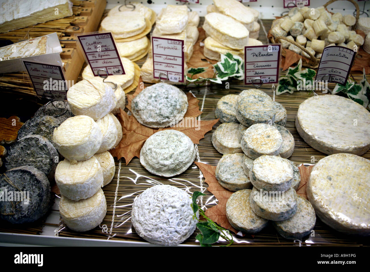 Shop display of cheese hi-res stock photography and images - Alamy