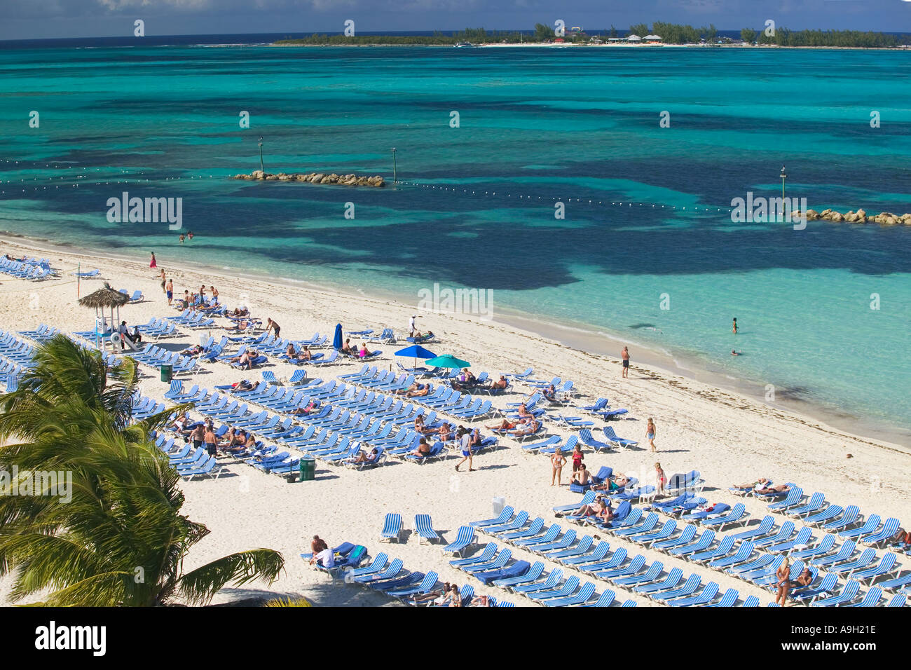 Cable Beach, Bahamas, Caribbean Stock Photo - Alamy