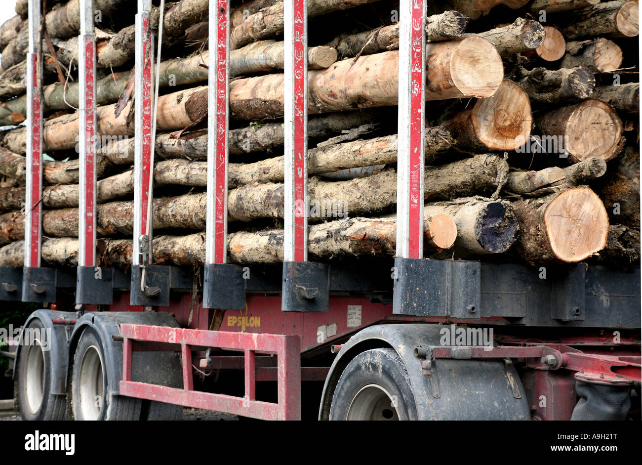 French timber truck hi-res stock photography and images - Alamy