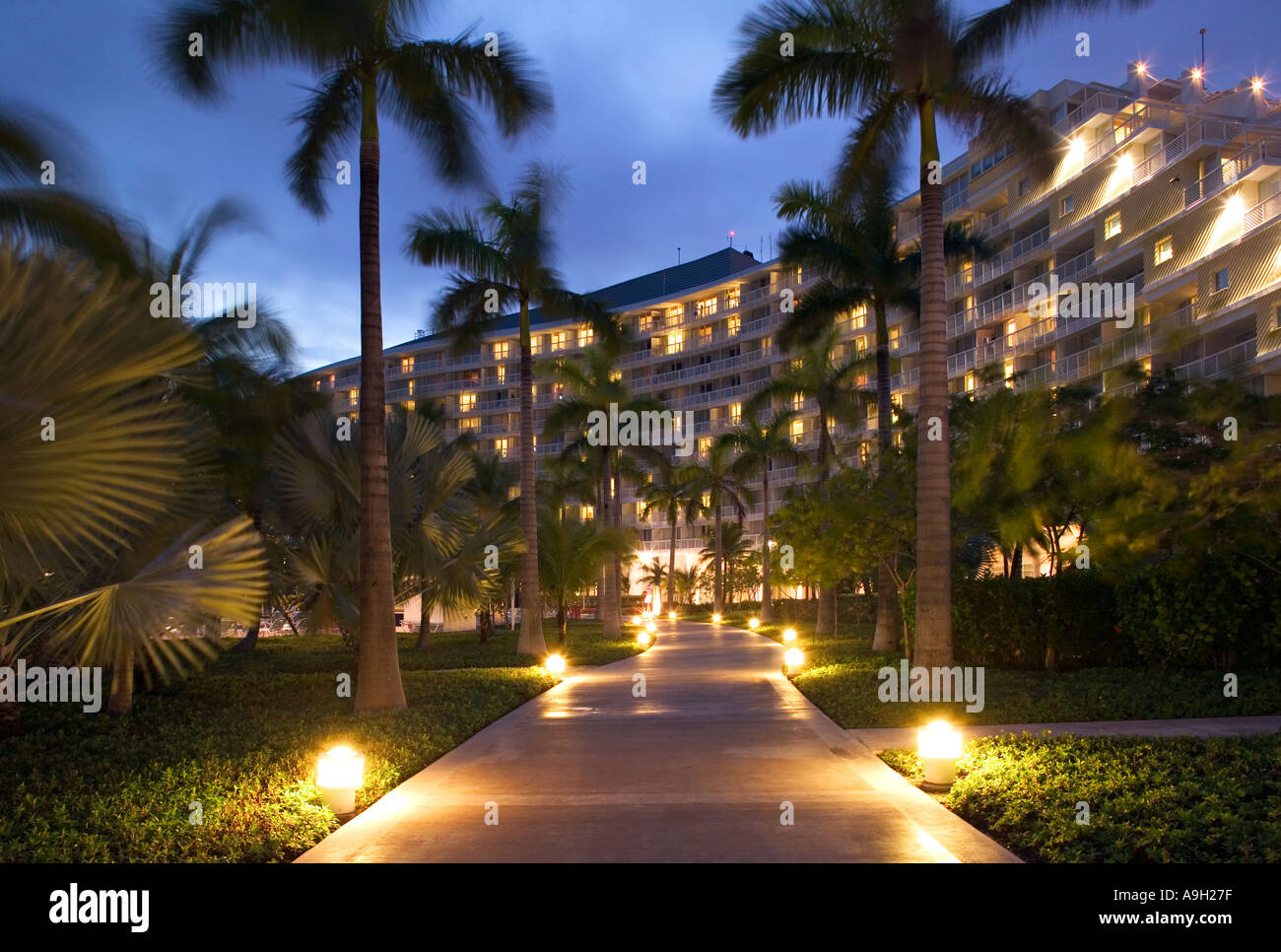 Lucaya Resort, Grand Bahama, Bahamas, Caribbean Stock Photo - Alamy
