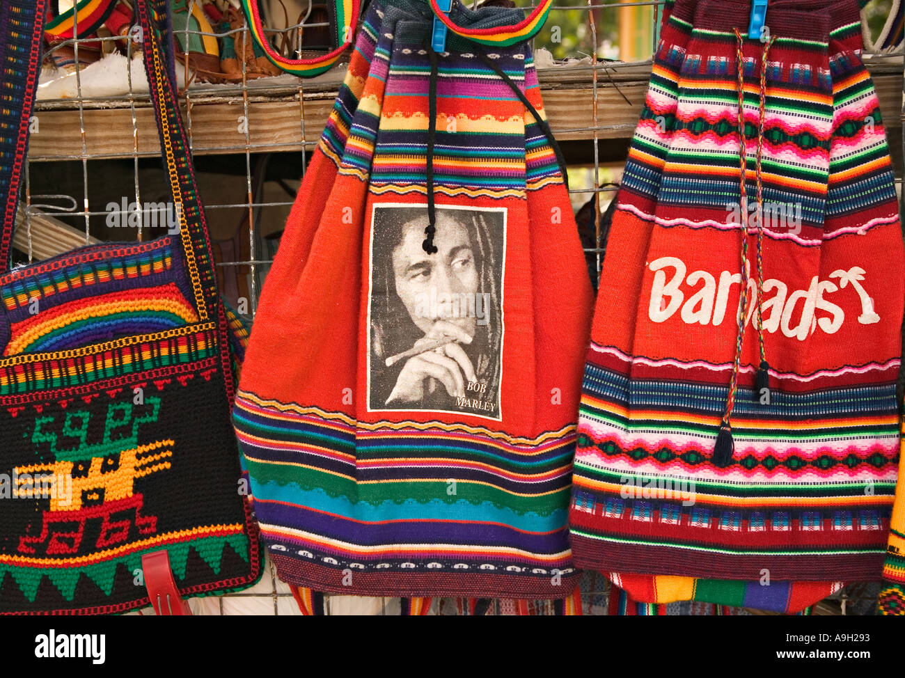 Tourist market, Bridgetown, Barbados, Caribbean Stock Photo - Alamy
