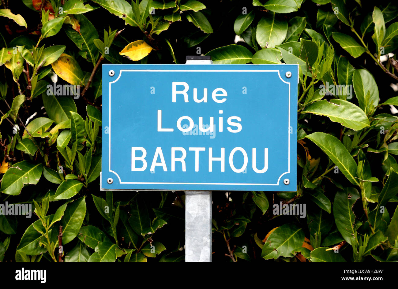 French language sign hi-res stock photography and images - Alamy