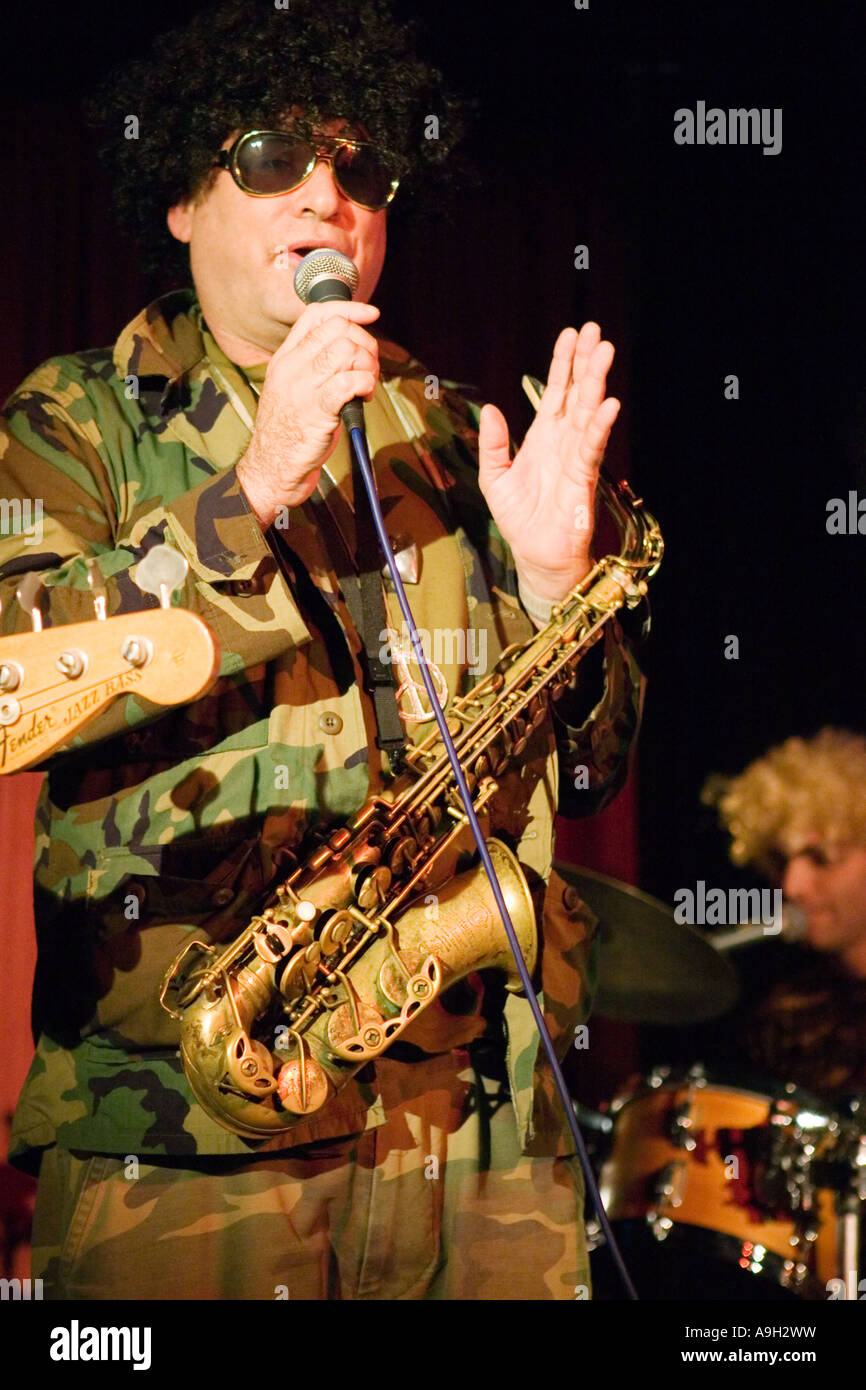 Artie Fischel performing on stage Stock Photo - Alamy