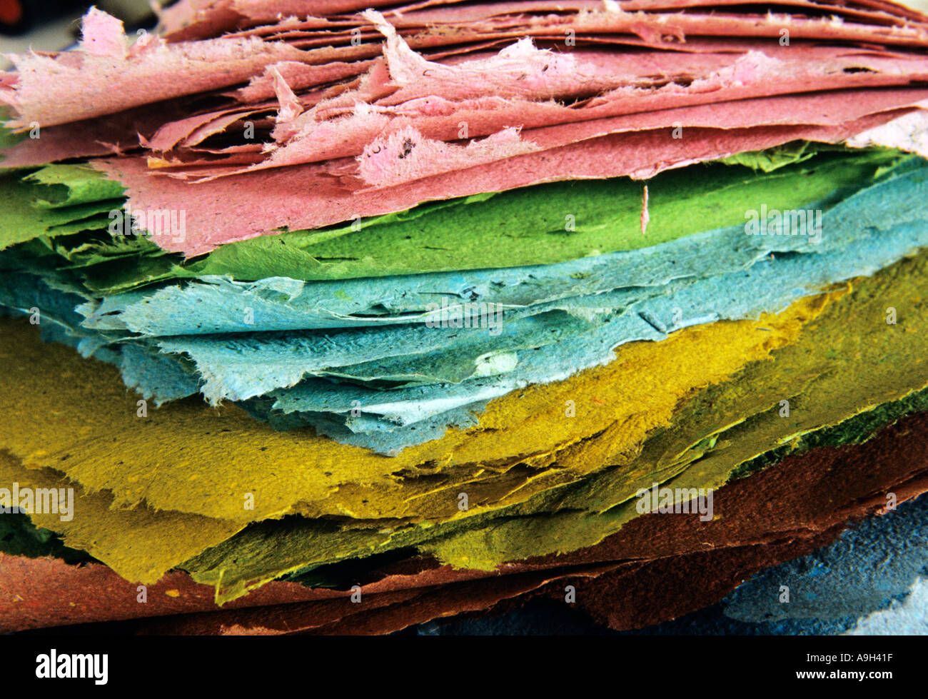 Deckle edge paper making hi-res stock photography and images - Alamy