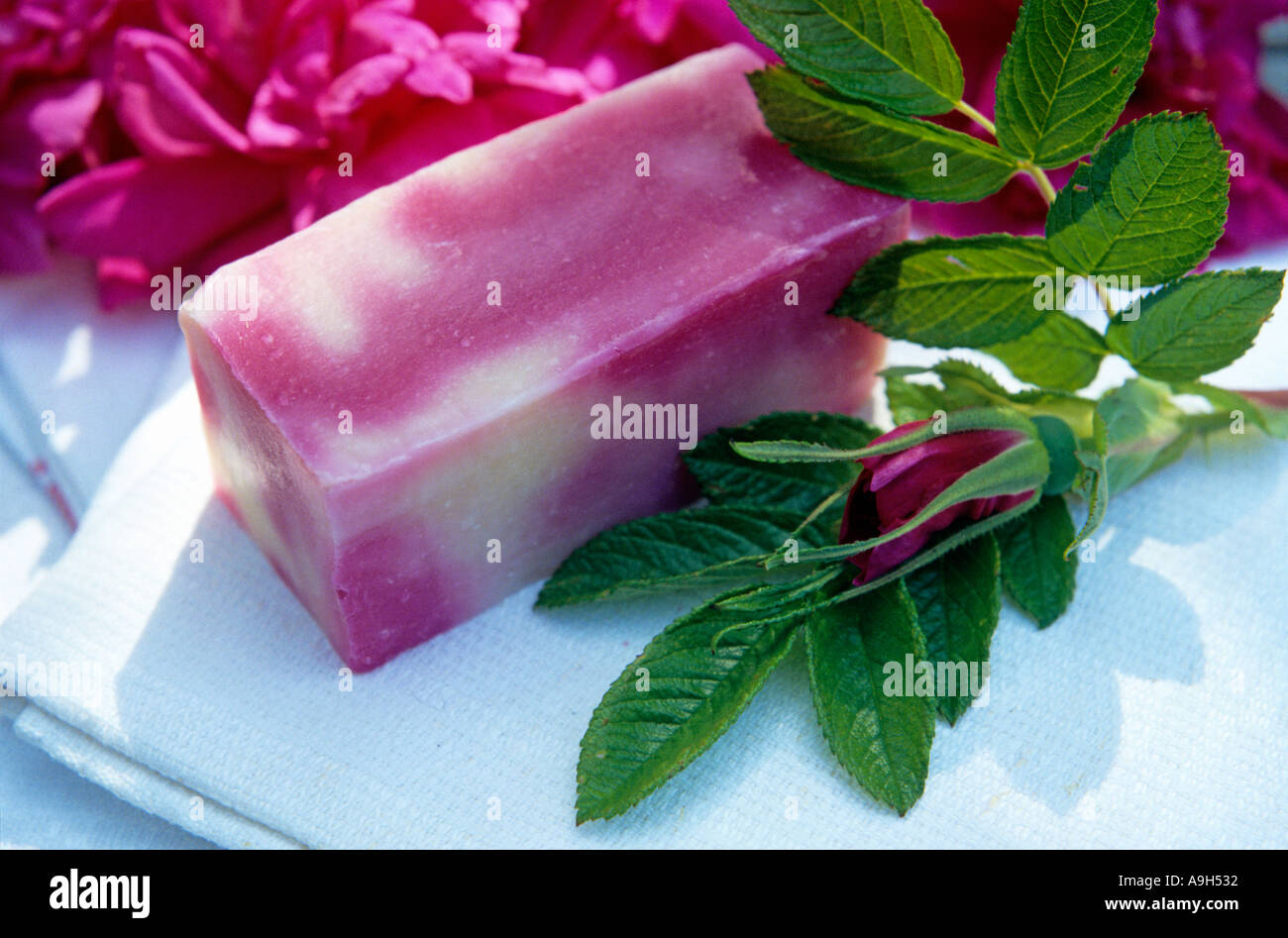 Angel soap made from rose petals Stock Photo - Alamy