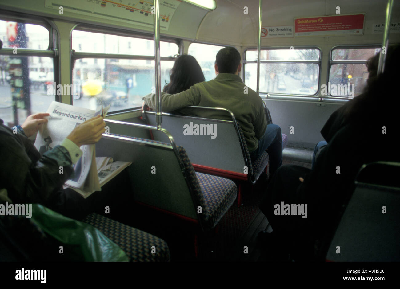 Upper deck bus trip in London UNITED KINGDOM Stock Photo - Alamy
