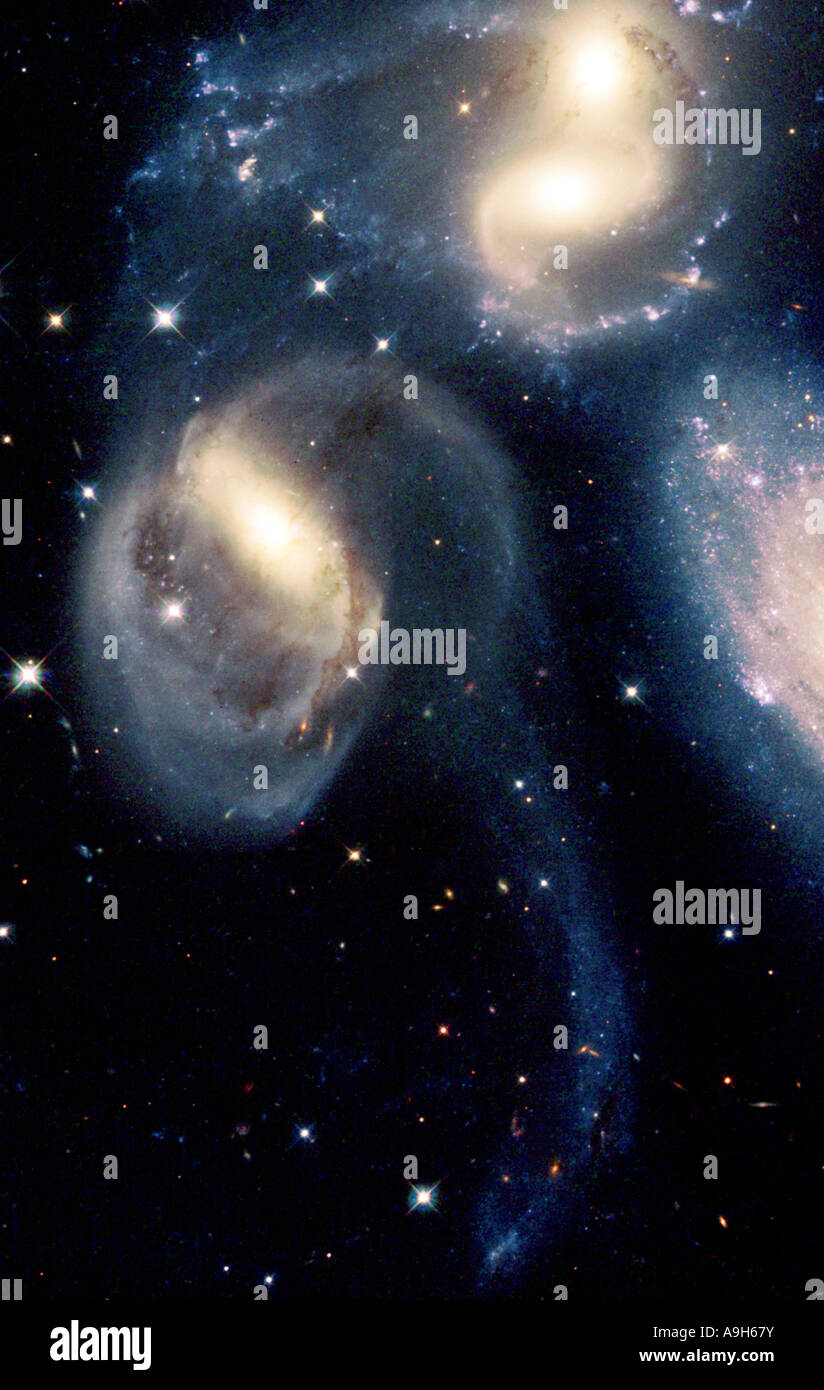 Star Clusters Born Among the Interacting Galaxies of Stephans Quintet ...