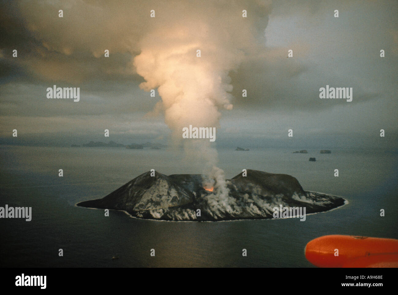 Volcanoes Iceland Surtsey View from the air Stock Photo - Alamy