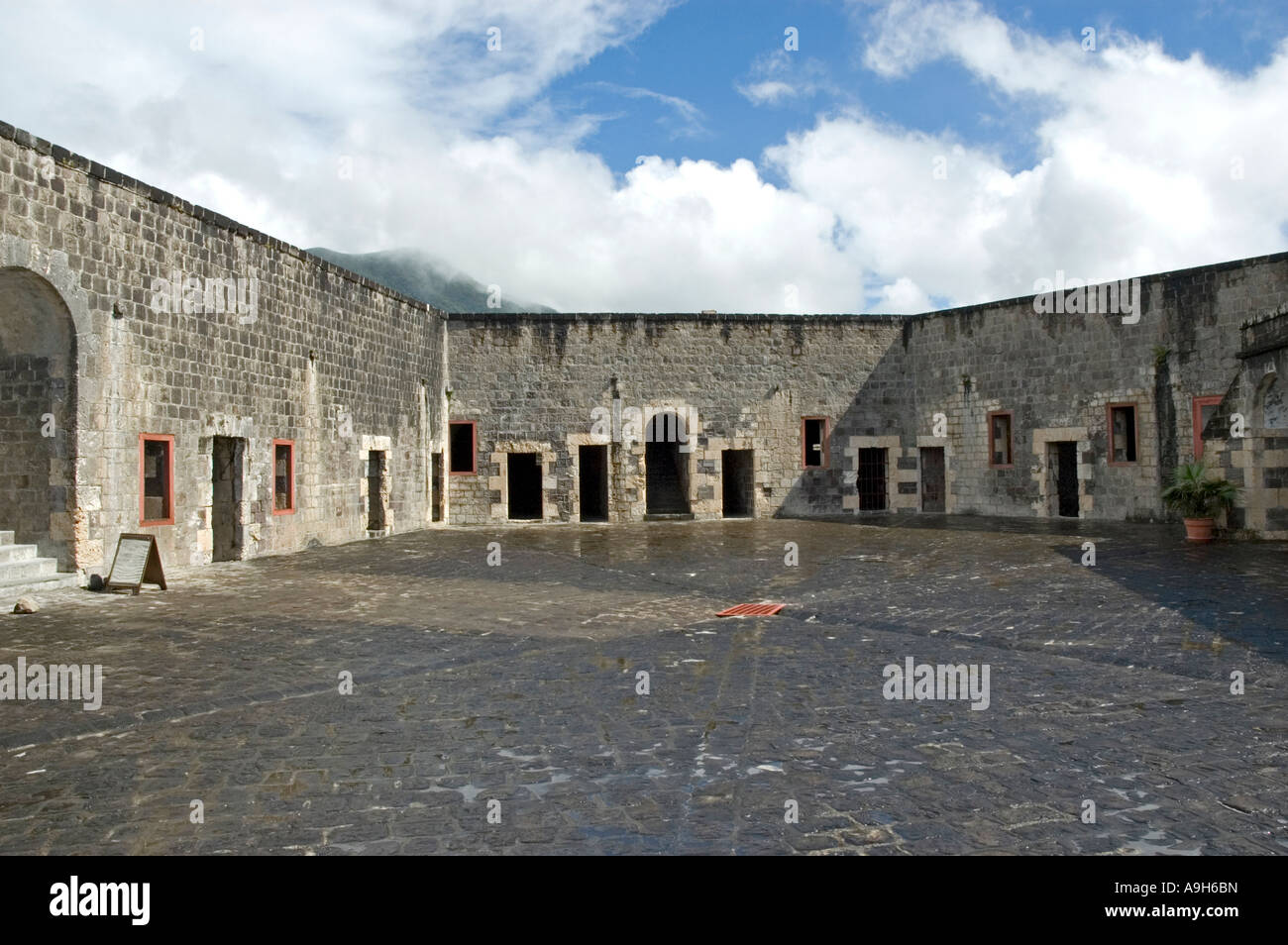 Restored Barrack Rooms, Fort George Museum, The Citadel, Brimstone Hill ...