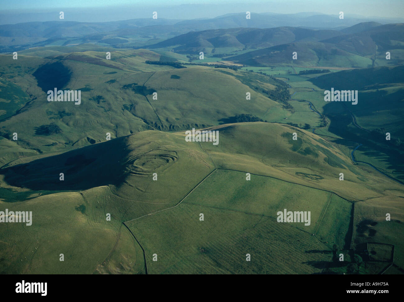 Archaeology Sites Hill fort between Peebles and West Linton Borders ...