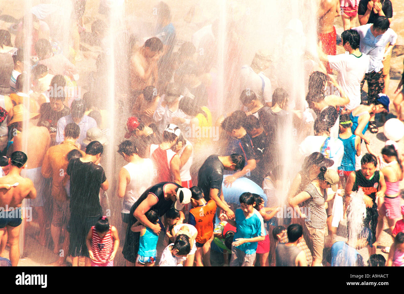 Fun with Water Stock Photo - Alamy