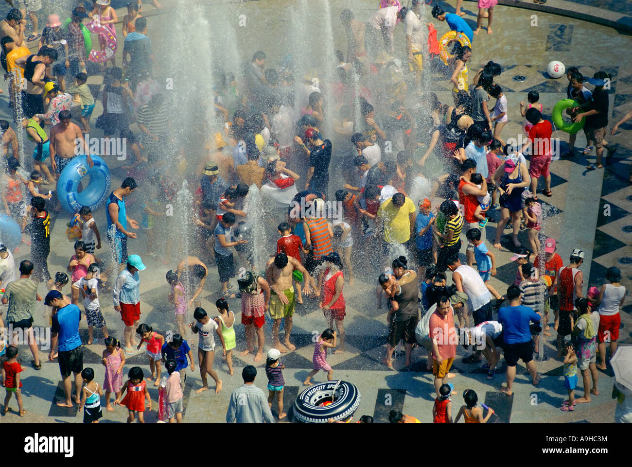 fun with water Stock Photo - Alamy