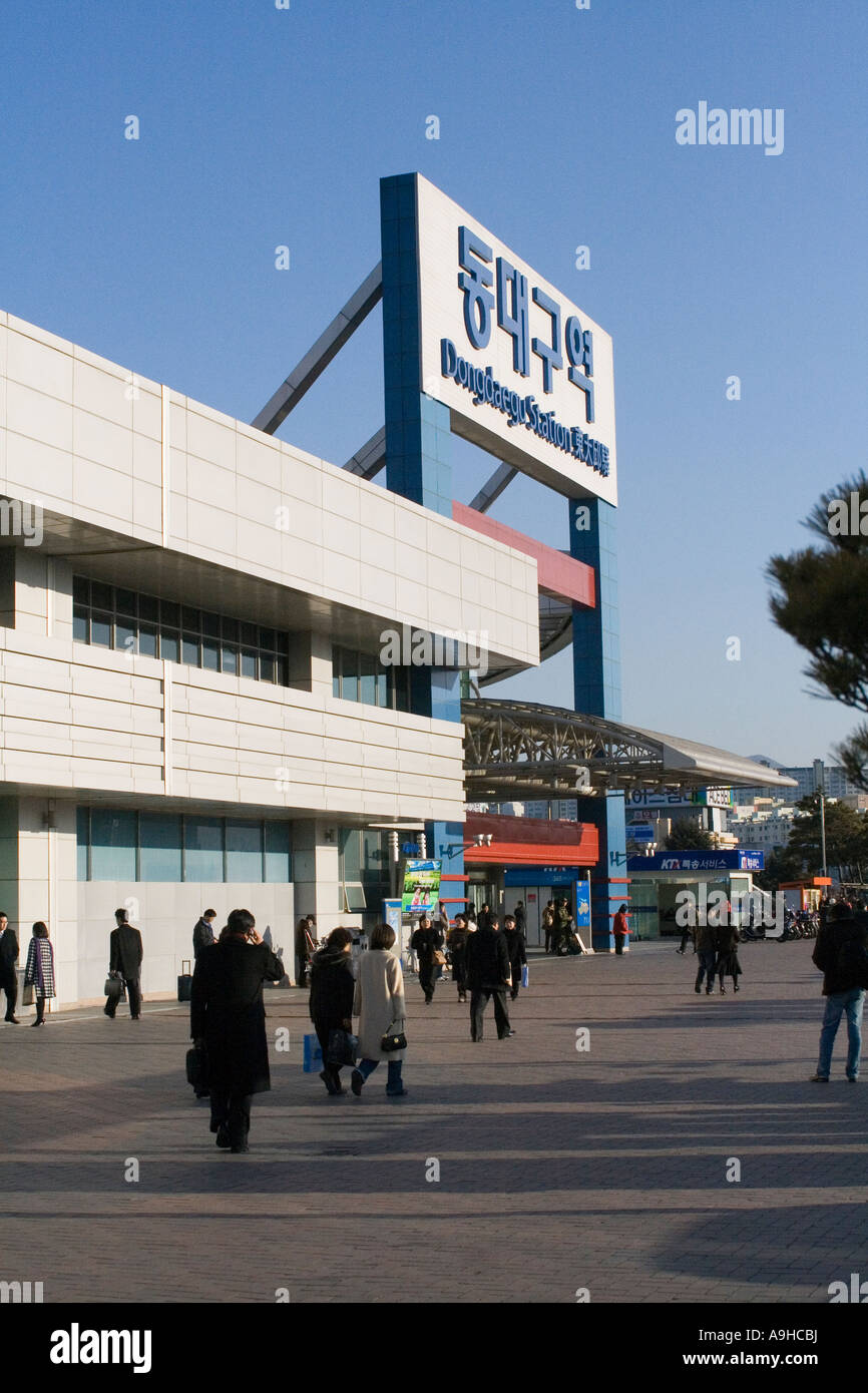 Main Station Daegu, South Korea Stock Photo - Alamy