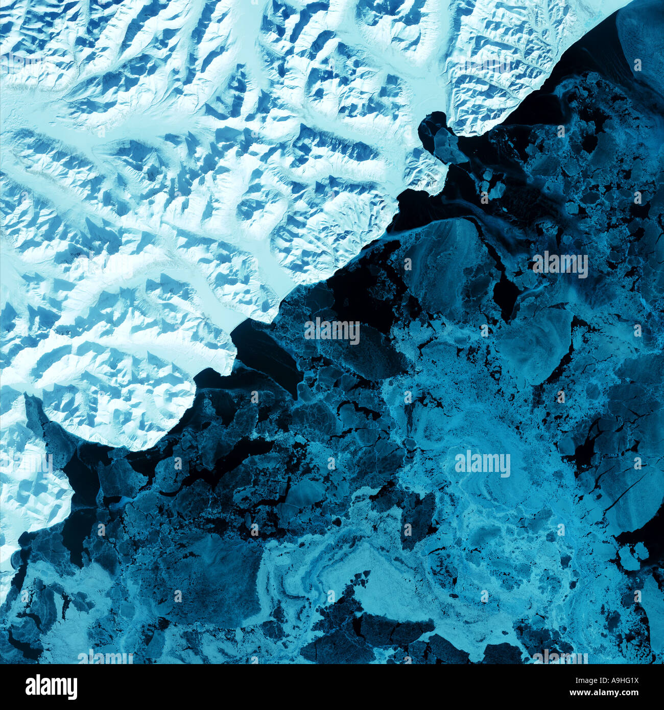 The eastern side of Russias Kamchatka Peninsula as seen from Space ...
