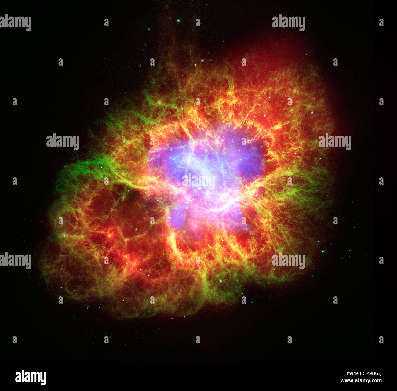 Crab Nebula a Dead Star Creates Celestial Havoc from the Hubble Space ...