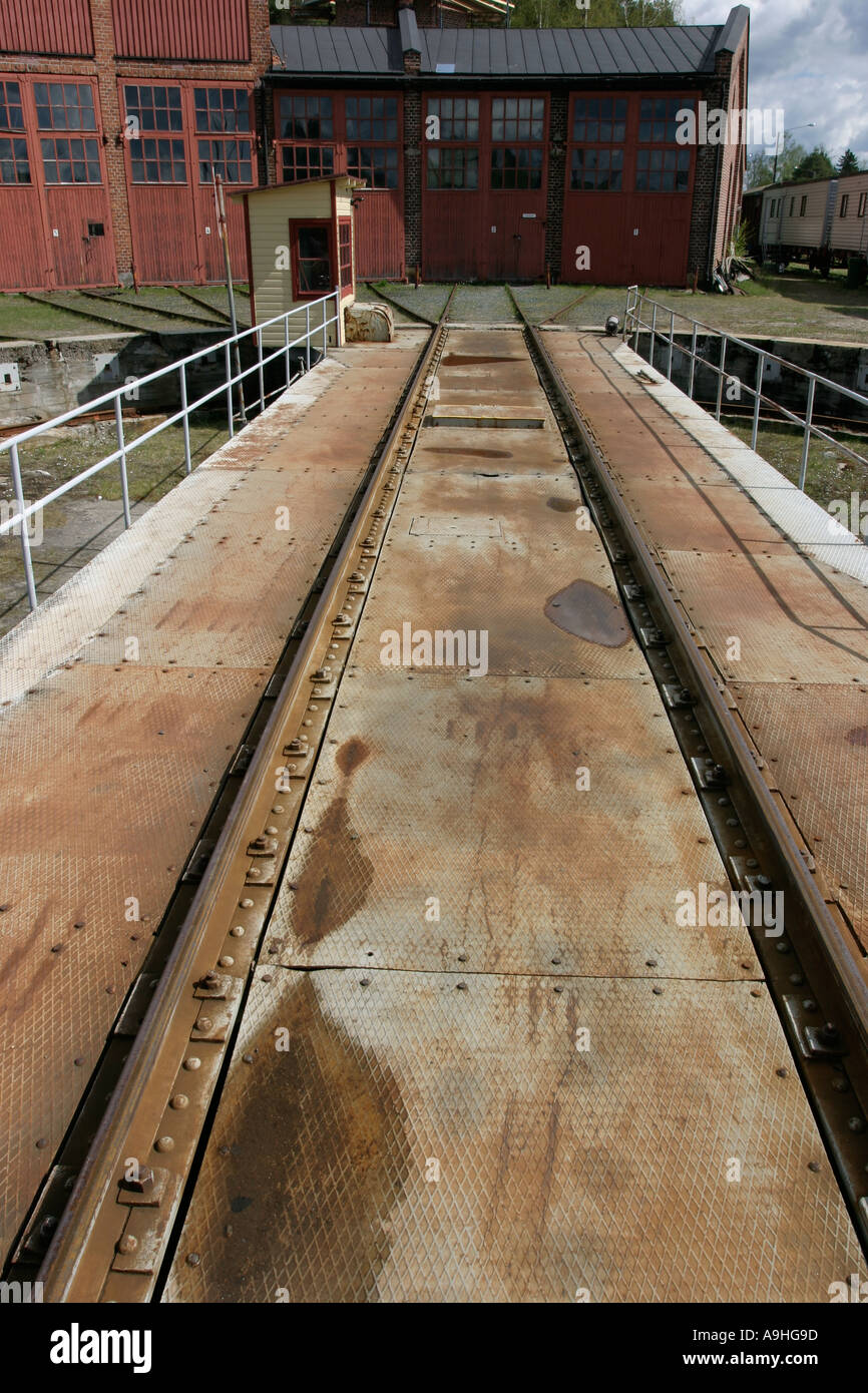 Railroad Turntable Roundhouse High Resolution Stock Photography and ...